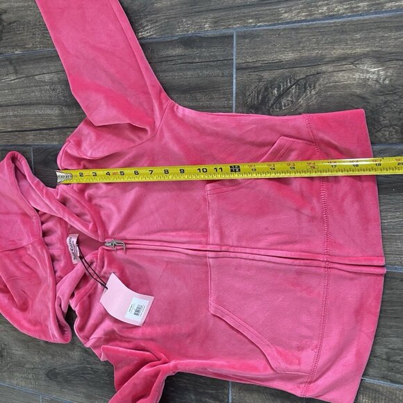 Juicy Couture | Pants & Jumpsuits | Nwt Juicy Couture Big Bling Velour Tracksuit Small Bubblegum ...